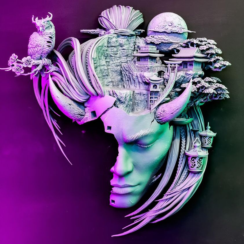 Unlock the "Tenjin - Eclipsed Memories" - An Artistic Voyage Awaits on Patreon – Black Forge Games