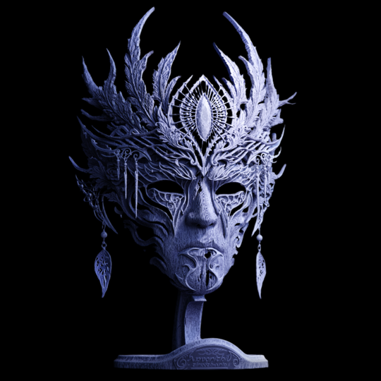 The Elven King Mask – Black Forge Games