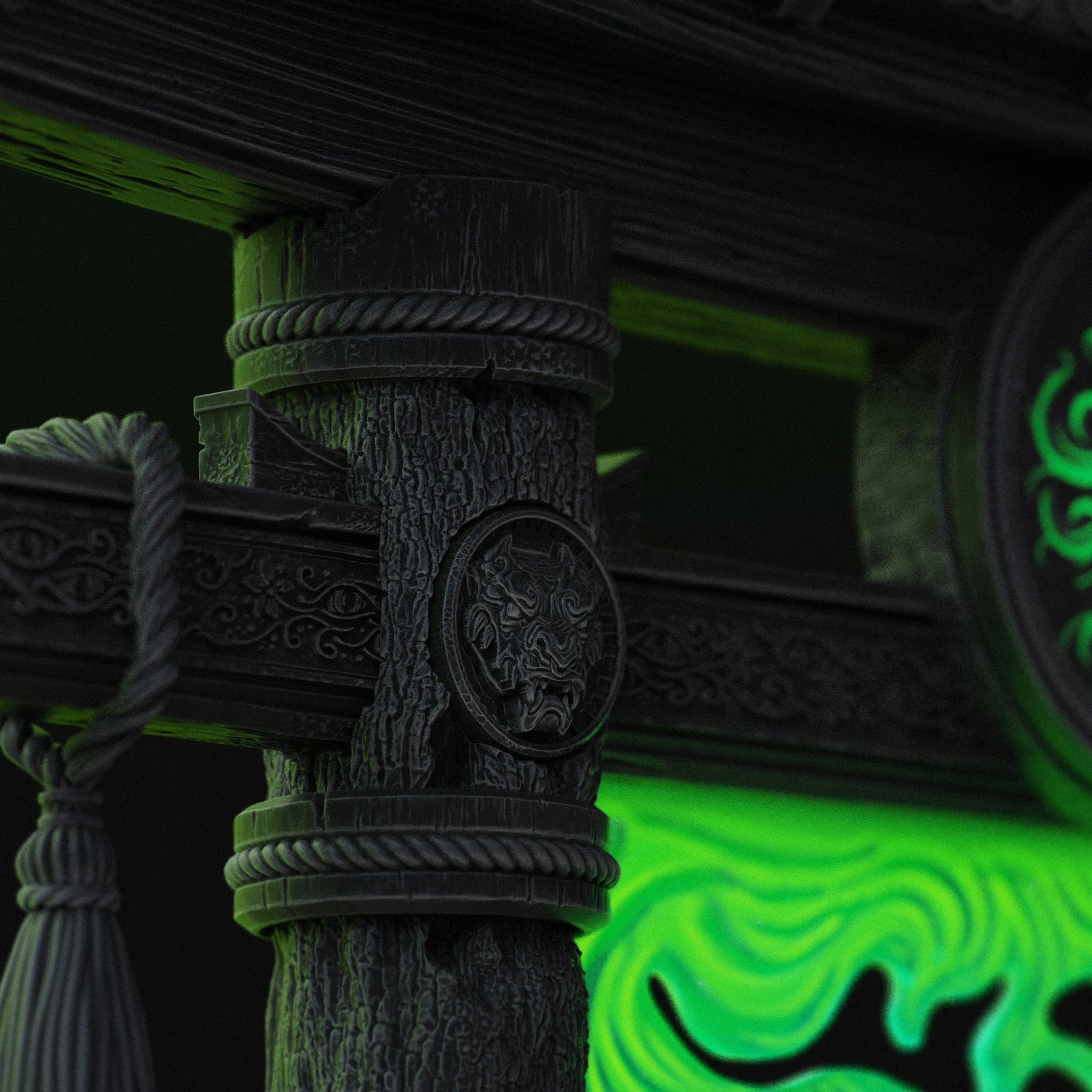 Tenjin - Torii Portal Diorama – Black Forge Games