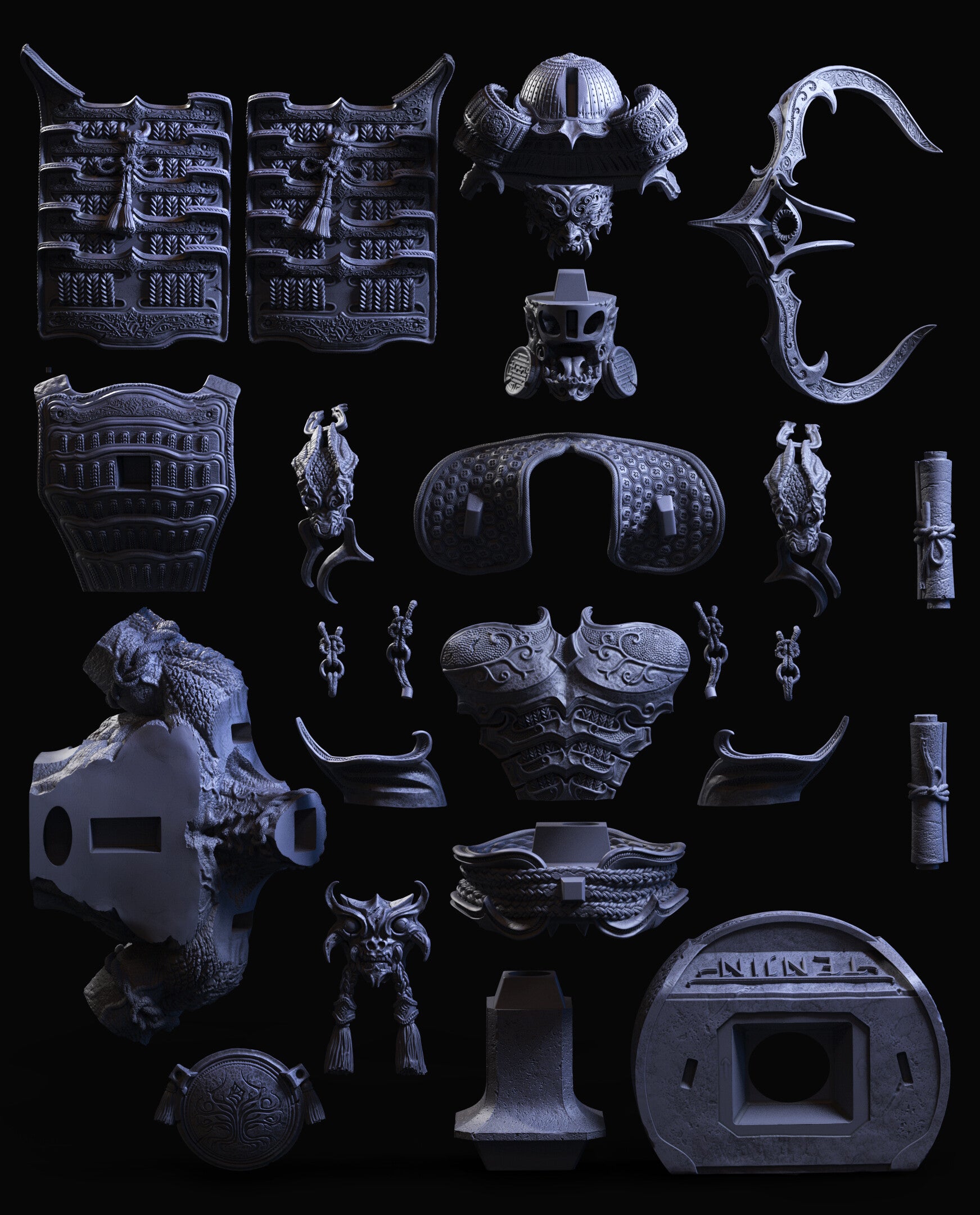 Tenjin - Premium Bust – Black Forge Games